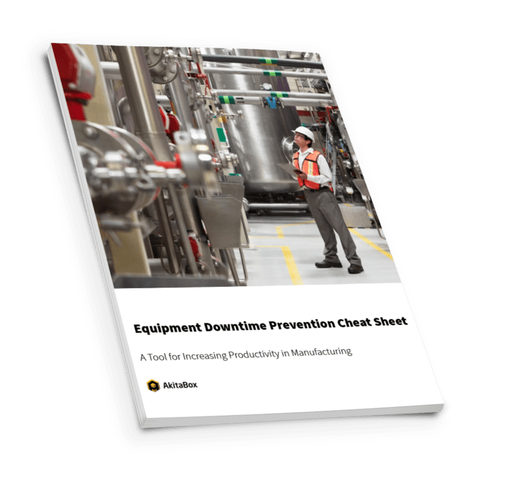 Equipment Downtime Prevention Cheat Sheet – AkitaBox