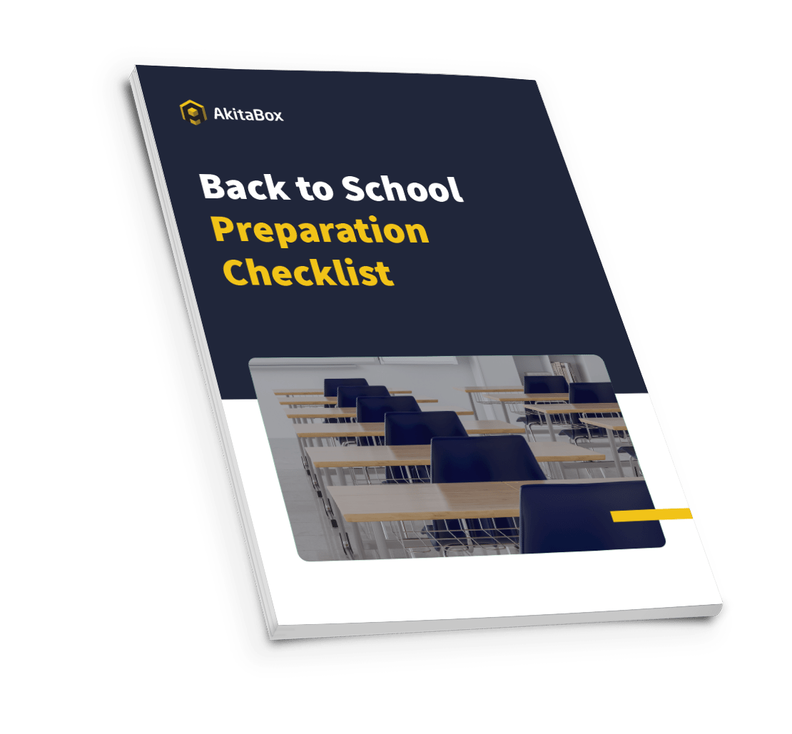 The Back to School Preparation Checklist for Facilities – AkitaBox