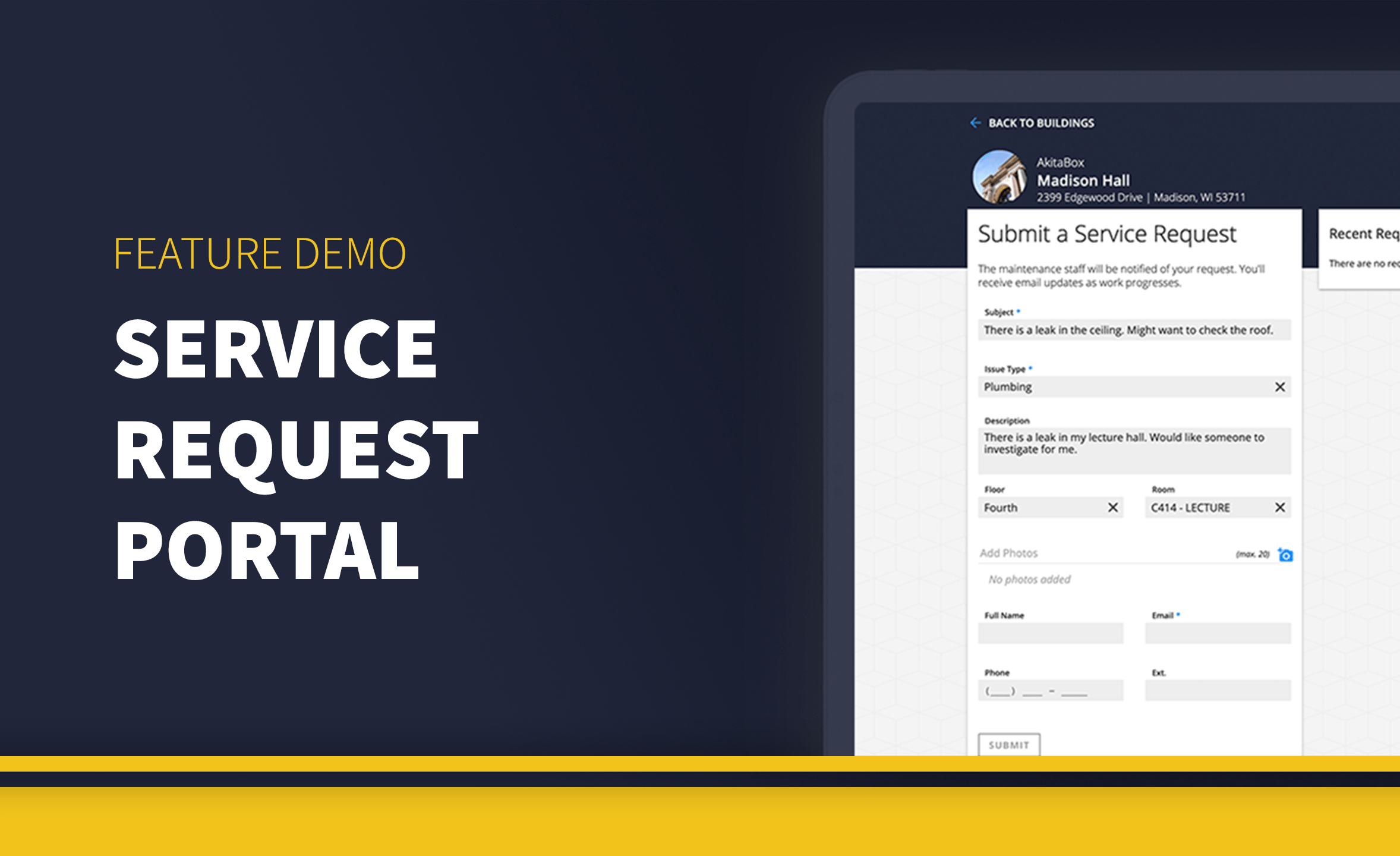 Video: Service Request Portal – AkitaBox
