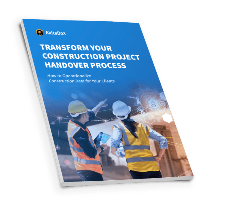 Ebook: Transform Your Construction Project Handover Process – AkitaBox